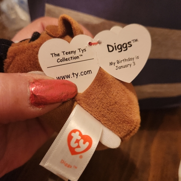 Ty | Toys | Teany Ty Baby Diggs | Poshmark
